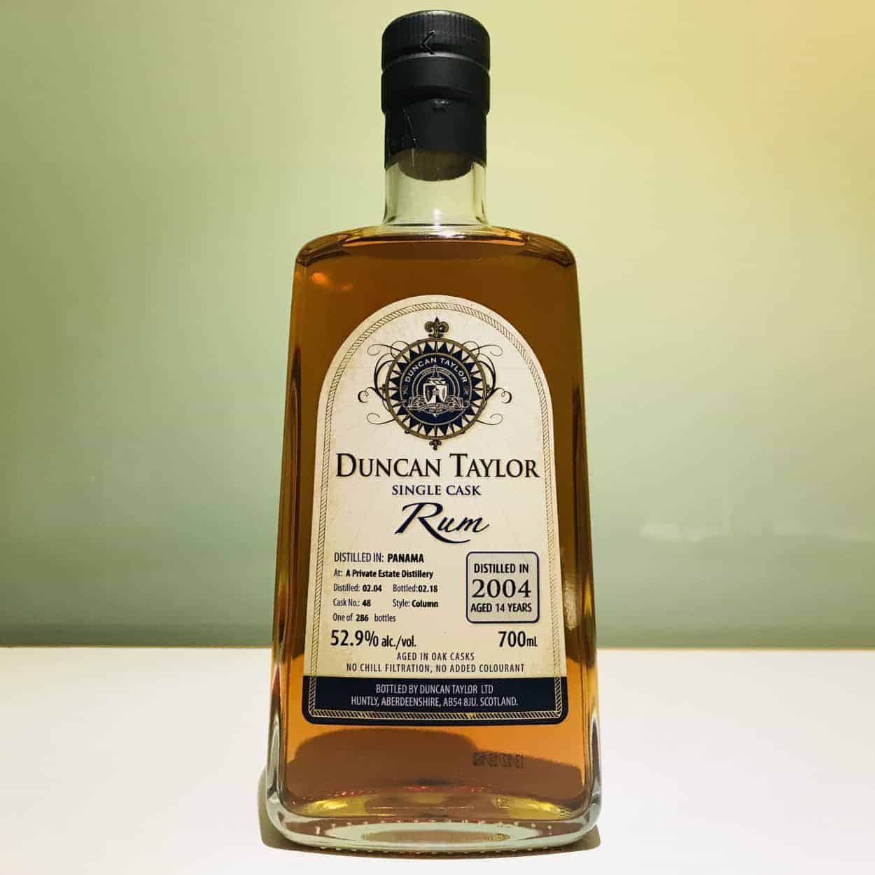 Duncan Taylor Panama Private Estate 14 years 2004 70cl 52,9%vol. - Rum ...