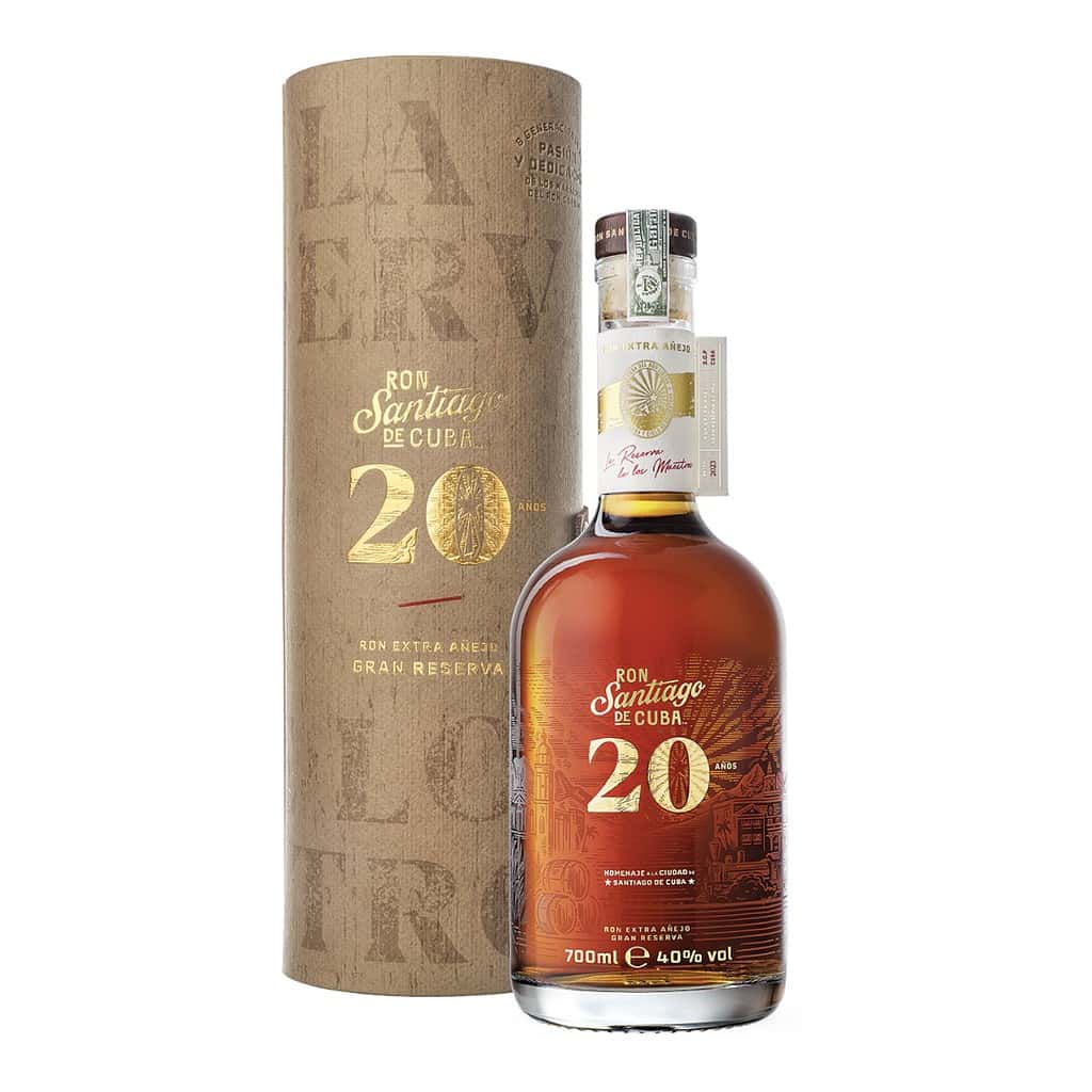 Santiago De Cuba 20 Anos Extra Anejo 70cl 40%Vol - Rum Stylez