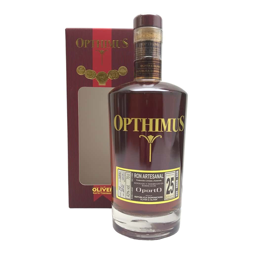 Opthimus 25 Oporto Finish Vintage 2022 70cl 43%Vol - Rum Stylez